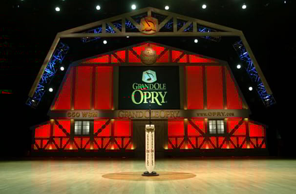 Grand Ole Opry House, Nashville, TN - Seating Chart & Stage - Nashville ...